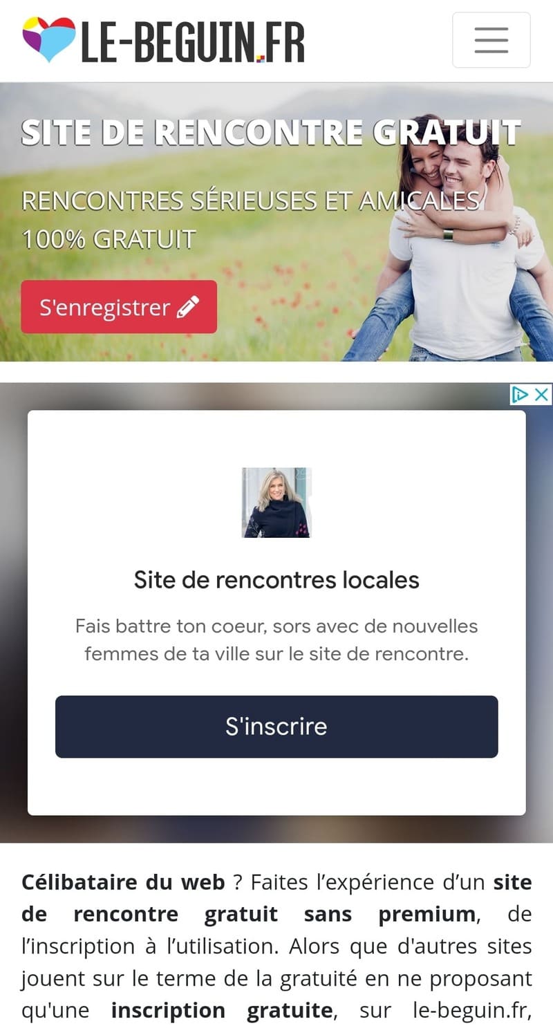 Le Beguin : avis & expérience sur ce site de rencontres sérieuses